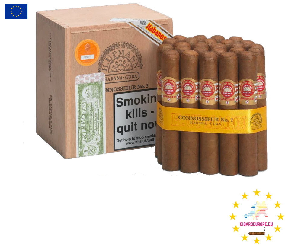 Buy H. Upmann Connossieur No. 2 Cuban Cigar Online | Box of 25 | Europe ...